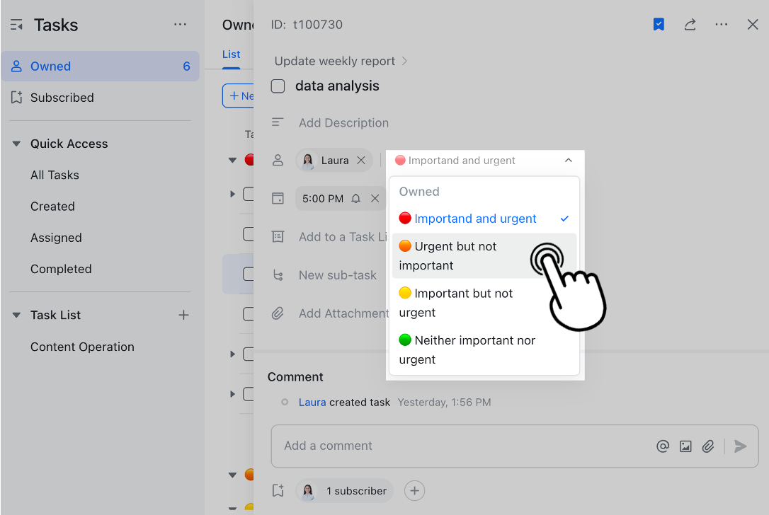 Use the multifunction toolbar in Tasks
