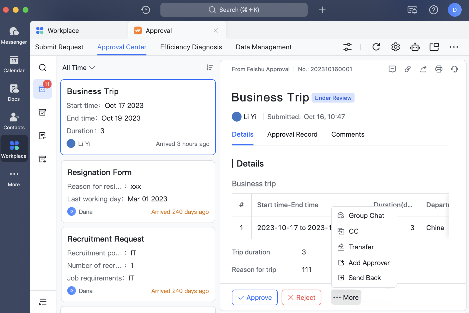 Get started with handling approvals